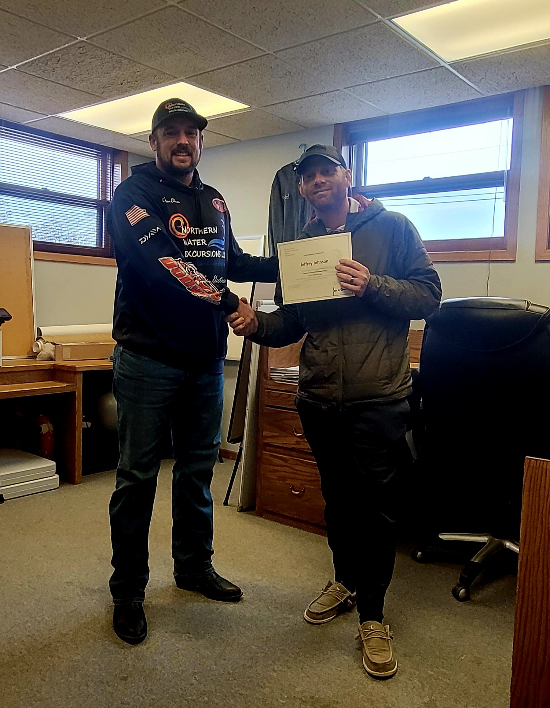 In person Captains Class in MN, WI, & MI